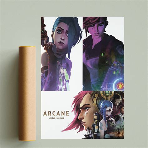 Arcane Poster Jinx Poster Etsy