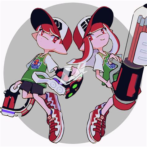 Inkling Player Character Inkling Girl And Inkling Boy Splatoon Drawn By Imaikuy Danbooru