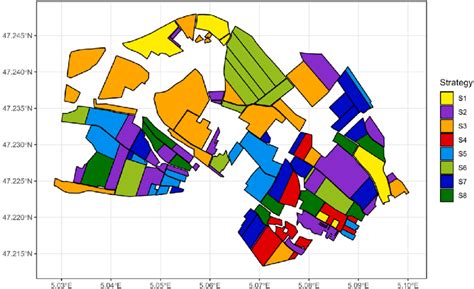 Distribution Of The Eight Crop Management Strategies Cms Within The