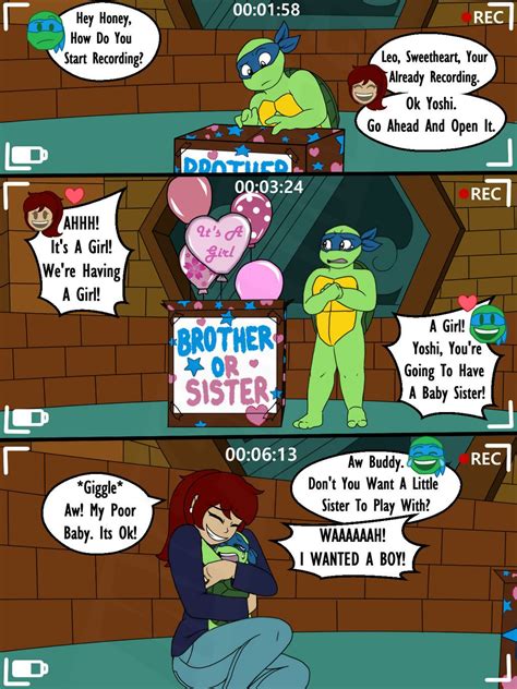 Its A Girl By Missnutmeg On Deviantart Tmnt Ninja Turtles Pictures