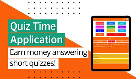 Quiz Time App Earn Money Answering Short Quizzes Receitas Samp Fin