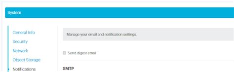 Manage System Settings