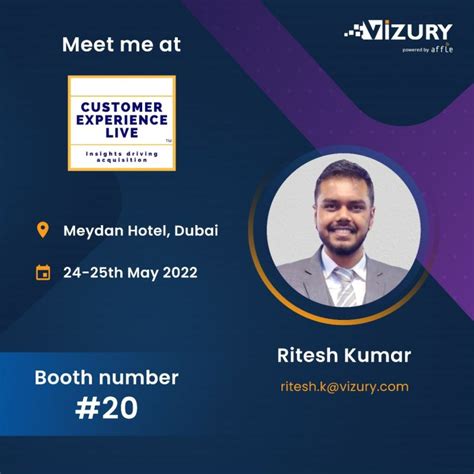 ritesh kumar on linkedin announcement 🎉 we will be live at the customer experience event in dubai…