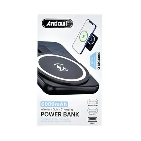 Mini Power Bank Mah Usb Type C Andowl Q Mg G For Gadget
