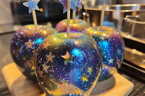 Galaxy Candy Apples