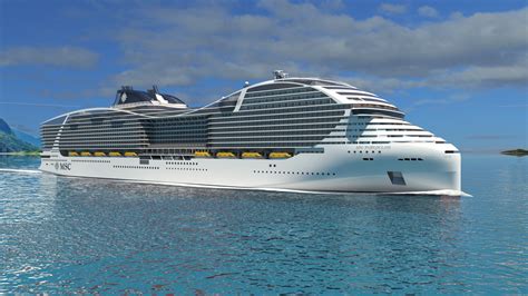 Msc Cruises And Stx France Confirm Order For Lng Powered World Class