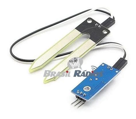 Modulo Sensor De Umidade Do Solo Higrômetro P Arduino Mercadolivre