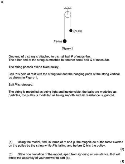 solved figure 1 one end of a string is attached to a small ball p of