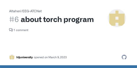 About Torch Program Issue Altaheri EEG ATCNet GitHub