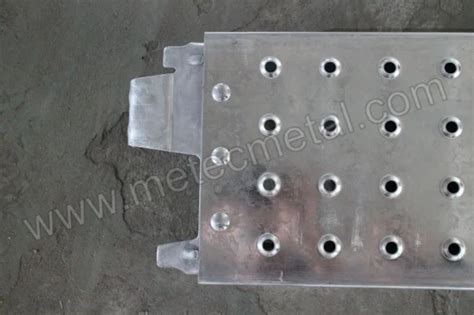 Certified Scaffold System Plank Galvanized Metal Layher Scaffold Deck Planks For Steel