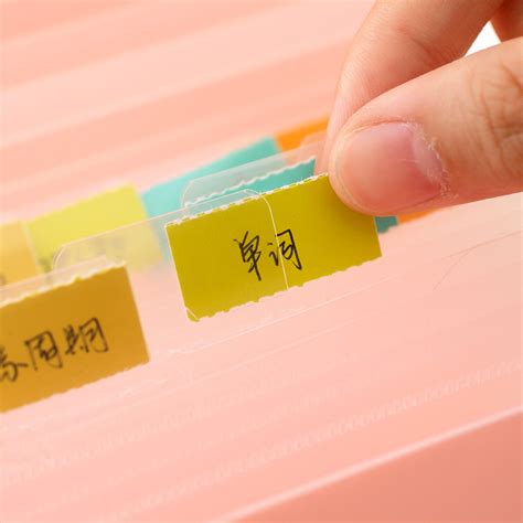 Badu Bg A6 Цветен стил на акордеон Мини сметки Файл с разписки Чанта за документи Калъф Папка