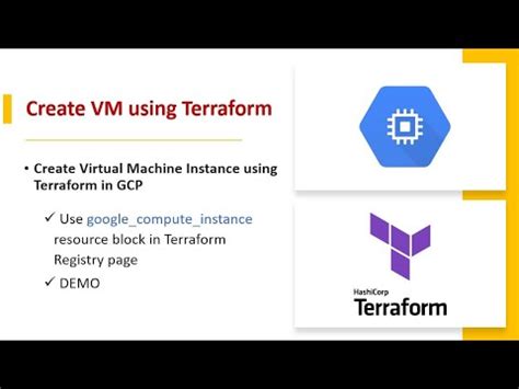 Create Virtual Machine VM Instance Using Terraform In GCP YouTube