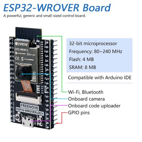 esp32 wrover camera 4wd car kit arduino ide 四驅車套件 米羅科技文創學院