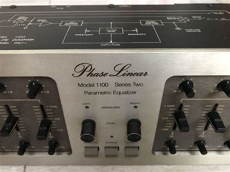 Phase Linear Parametric Equalizer Audio Other Audio Equipment On Carousell