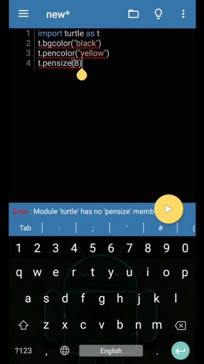 How To Make Star Using Python Python Programming Shorts