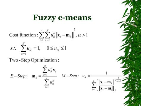 Ppt Generalized Fuzzy Clustering Model With Fuzzy C Means Hong Jiang