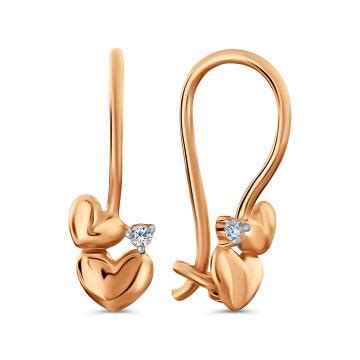 Детские серьги — купить в ювелирном интернет-магазине 585 Золотой