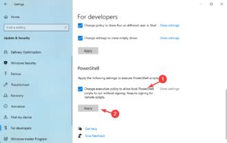 How To Enable Running Scripts On Windows