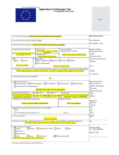 Form 842 Application For Offshore Humanitarian Visa