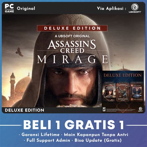 Assassins Creed Mirage Deluxe Edition Original Pc Shopee Malaysia