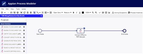 server side processing in appian using pdfnet smart services and