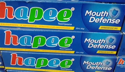 Hapee Toothpaste Blue 100ml Mouth Defense Lazada Ph