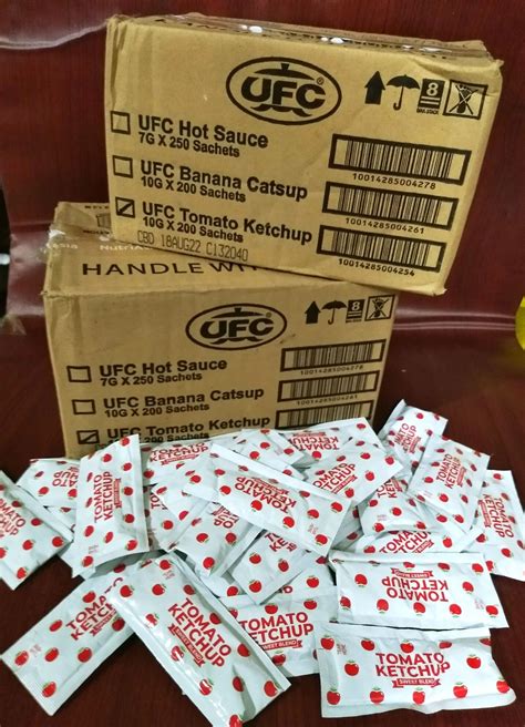 Ketchup Sachets Ufc Tomato Ketchup 10gms X 200pcs 1box Lazada Ph