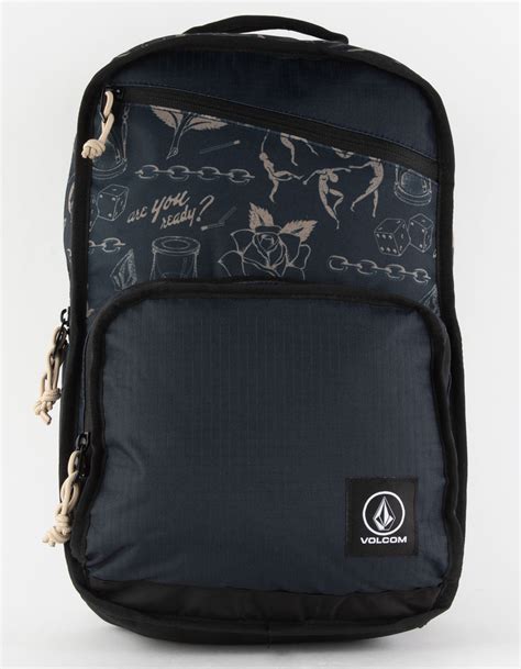 Volcom Hardbound Backpack Blue Combo One Size Tillys