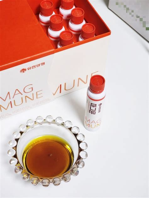 마그네슘 하루권장량 간편하게 마시는 액상 마그뮨 유한양행 네이버 블로그