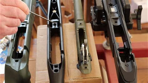 Mdt Xrs Chassisstock Tikka T3x Rifle Inlet Compared To Grs Bifrost And Standard Youtube