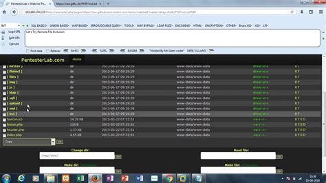 Web For Pentester File Include Example 2 Solution Youtube