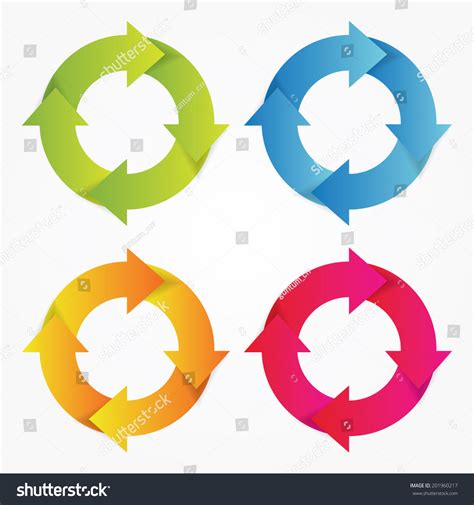 Vector Life Cycle Diagram Stock Vector Shutterstock