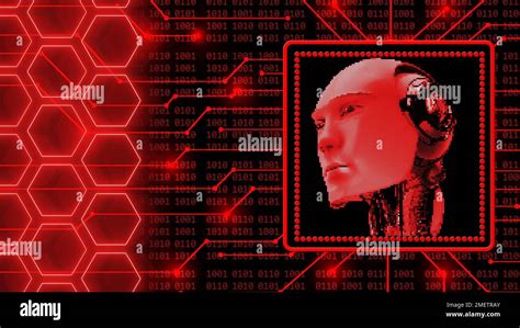 ai or artificial intelligence with abstract 3d robotic head