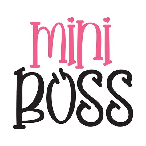 Premium Vector | Mini Boss