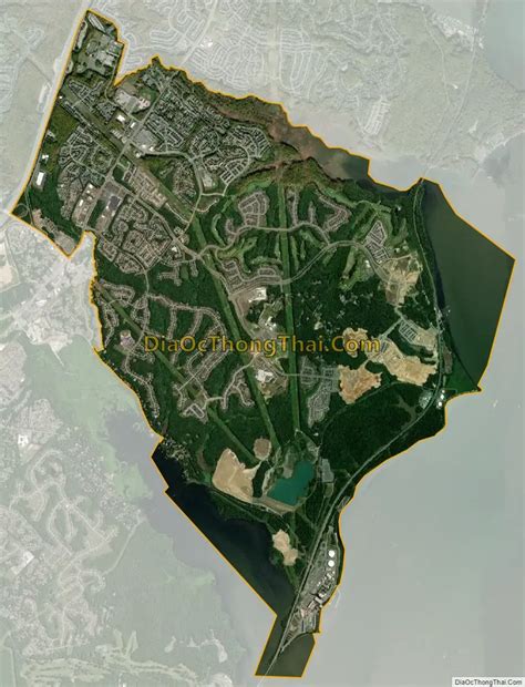 Map Of Cherry Hill Cdp Thong Thai Real