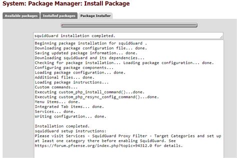 Problem Uninstallinginstalling Squidguard Proxy Netgate Forum