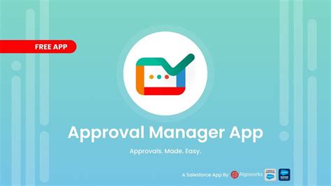 [video] Algoworks On Linkedin Salesforce® Approval Manager App By