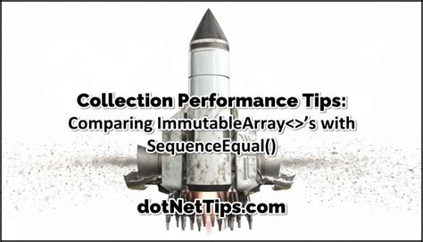 Learn About Immutablearray Performance David Mccarter Posted On The