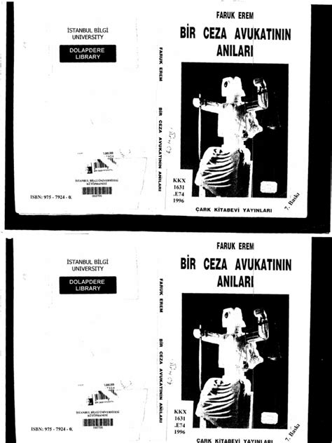 Bir Ceza Avukatının Anıları Faruk Ekem Pdf