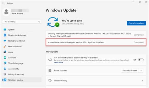 Azure Arc Keep Your Azure Connected Machine Agent Up To Date On A Windows Server Wim Matthyssen