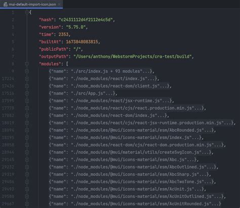 [core] flatten imports to speed up webpack build and node resolution · issue 35840 · mui material