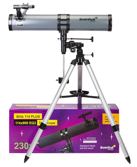 Телескоп Levenhuk Blitz 114 PLUS купить за 33 990 руб. в магазине ...