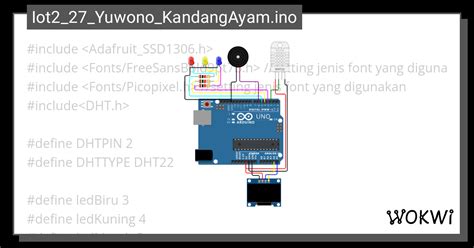 Iot2 27 Yuwono KandangAyam Ino Wokwi Arduino And ESP32 Simulator