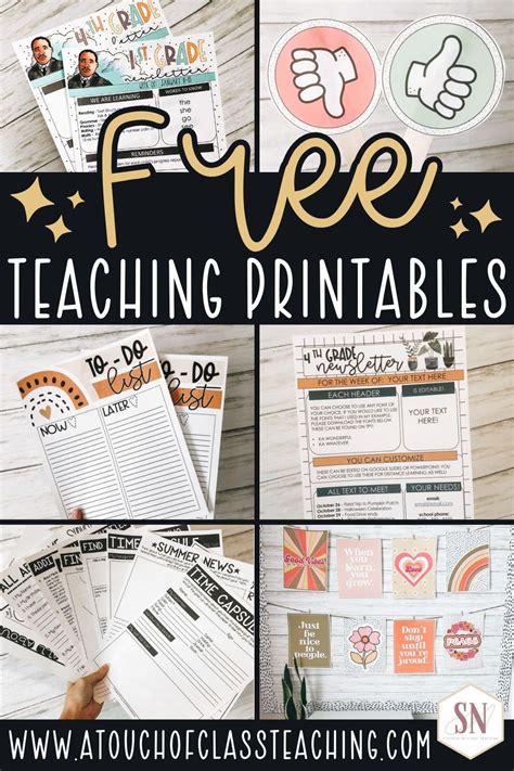Free Classroom Printables Artofit