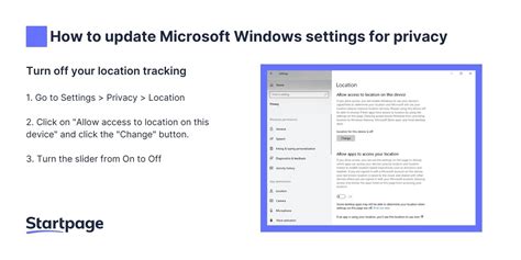 How To Update Your Microsoft Privacy Settings Startpage Com Blog
