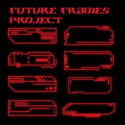 Premium Vector Futuristic Cyberpunk Style Frame Gui Display Premium Vector Futuristic Cyberpunk Style Frame Gui Display