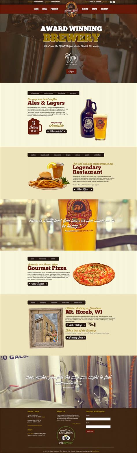 Grumpy Troll Brewpub Kella Design