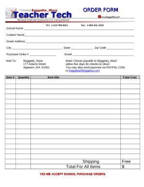 Purchase Order Email Doc Template PdfFiller