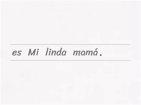 Oraciones Con Adjetivos Desembaralhe