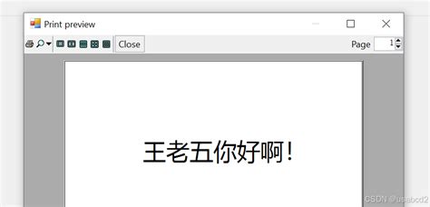 C Winform 打印预览窗printpreviewdialog的汉化优化 Csdn博客 C Winform 打印预览窗printpreviewdialog的汉化优化 Csdn博客